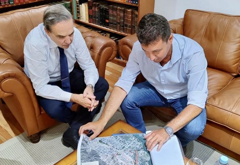 Encuentro de Ramello con Pichetto en Buenos Aires por las rotondas ...